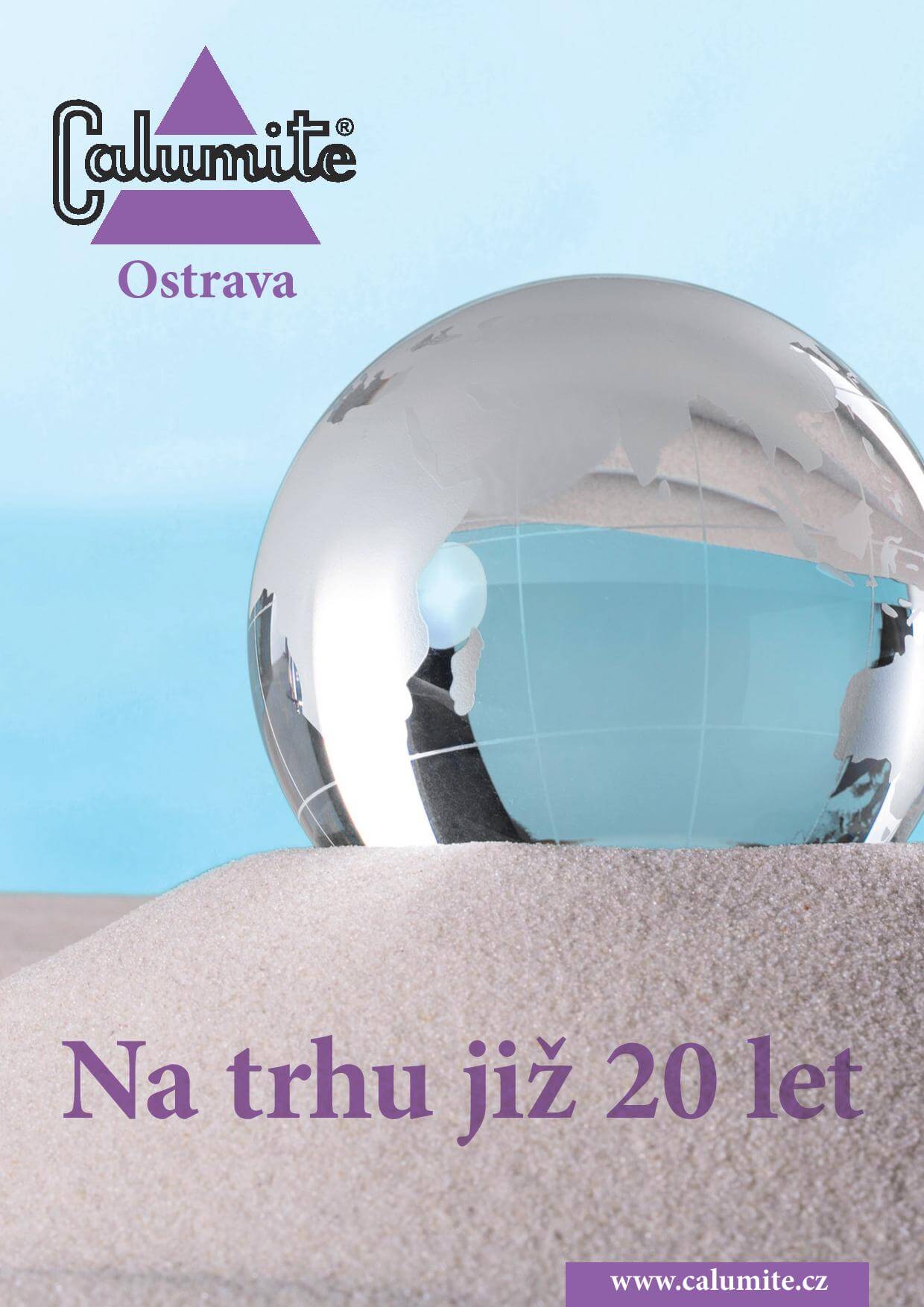 We celebrate 20 years - Calumite s.r.o.